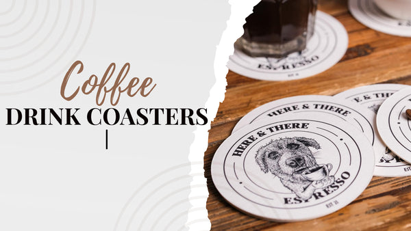 Design your own Custom Coffee Drink Coasters in Australia - Stickeroo