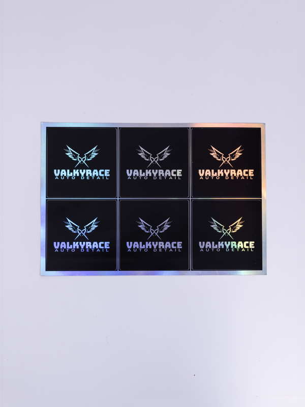 Holographic Square Sheet Labels - Custom Print Your Own Stickers ...