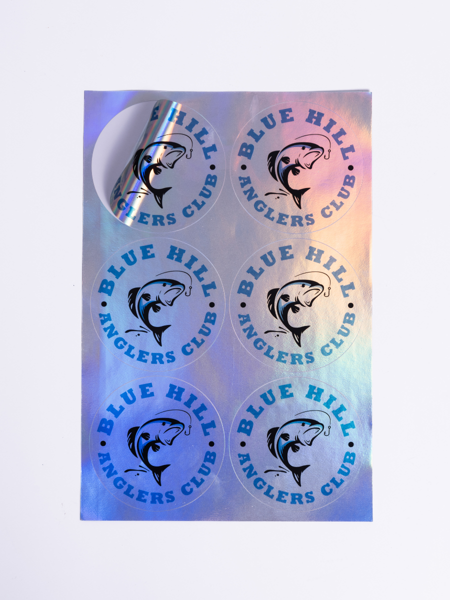 Holographic Circle Sheet Labels - Custom Print Your Own Stickers ...