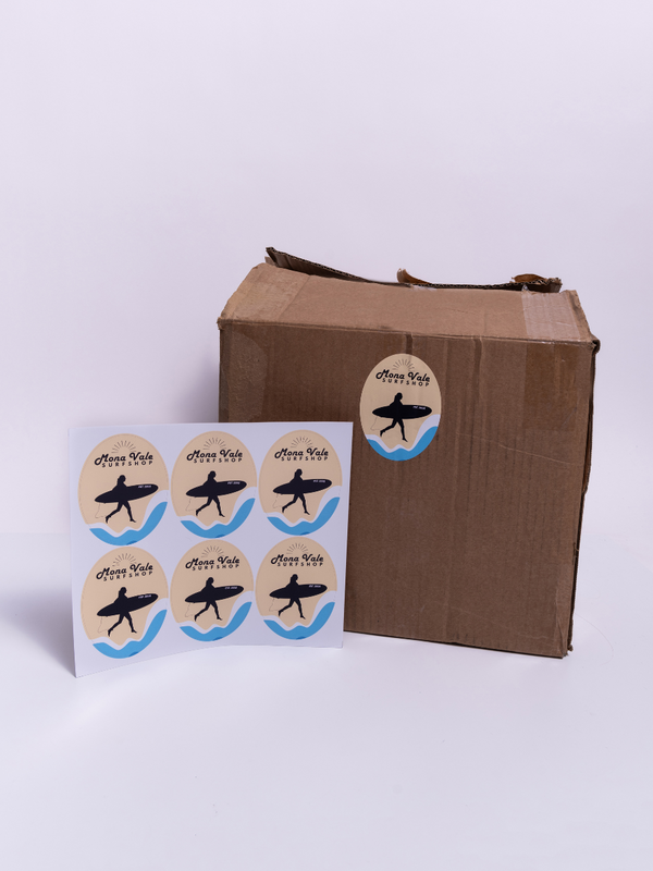 High Tack Oval Sheet Labels - Stickeroo