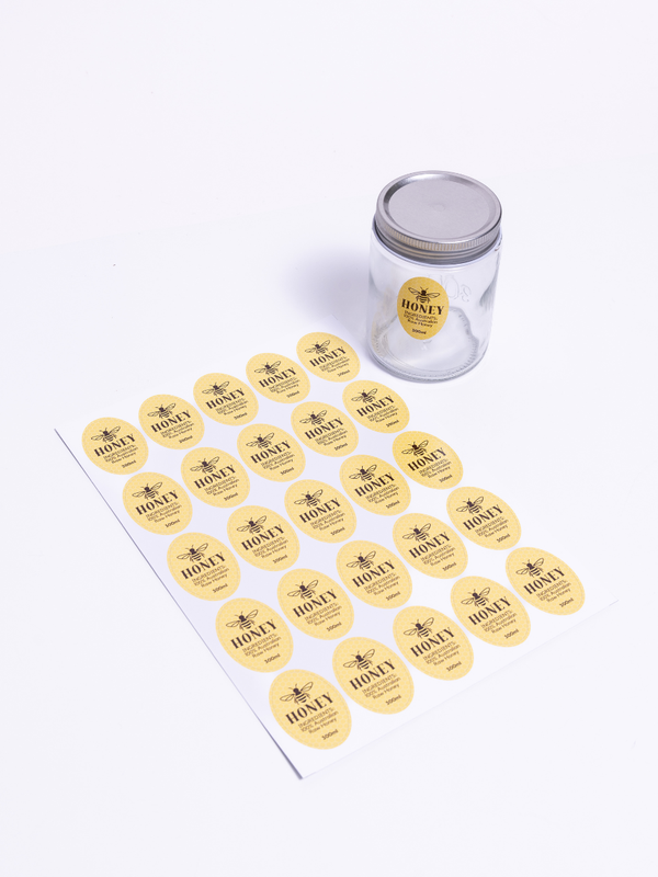 Custom Oval Sheet Labels - Stickeroo