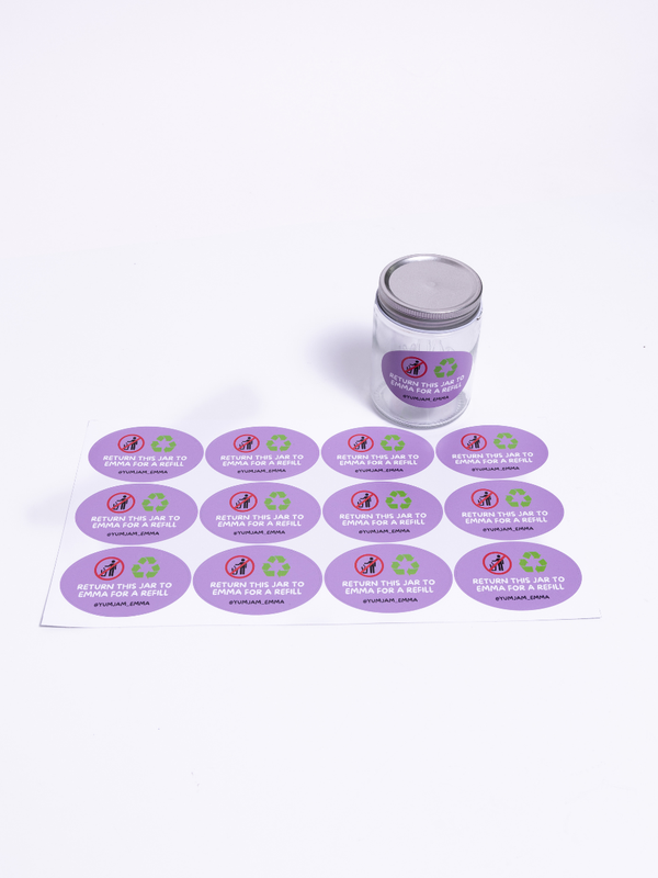 Custom Oval Sheet Labels - Stickeroo