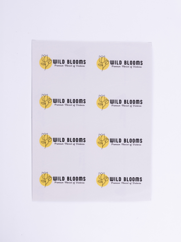 Oval Labels Sheets - Stickeroo