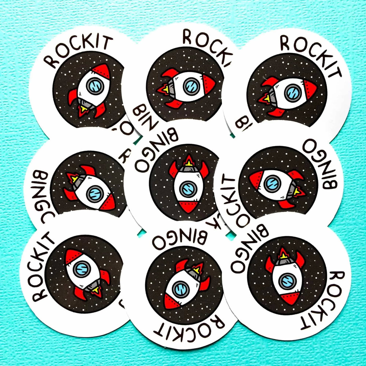 High Tack Circle Custom Stickers - Stickeroo